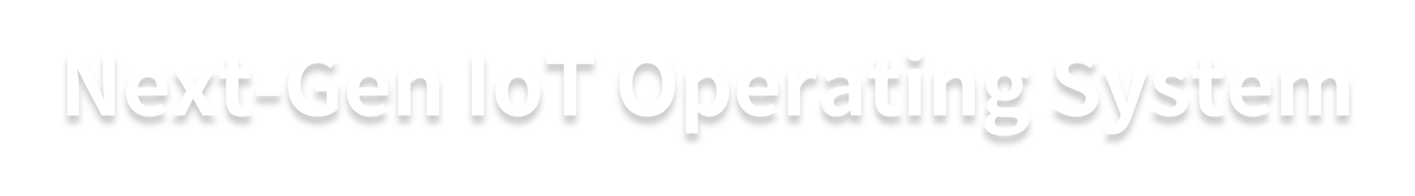 Next Generation IoT OS-ThunderSoft